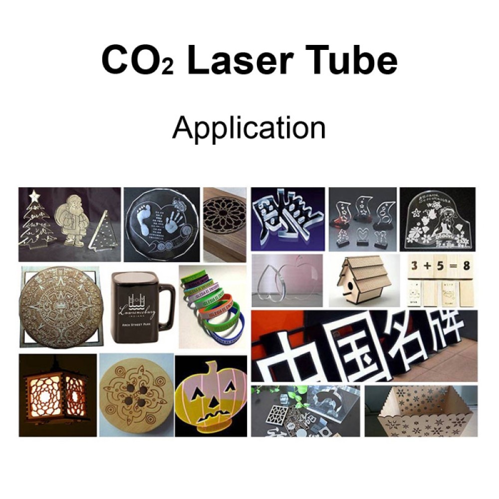 40W CO2 Laser Tube 700mm Long 50mm Diameter