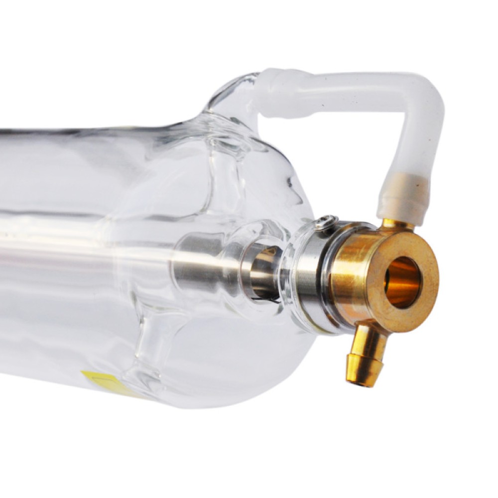 Actual 150W CO2 Laser Tube Length 1650mm Dia 80mm, Wires Preconnected ...
