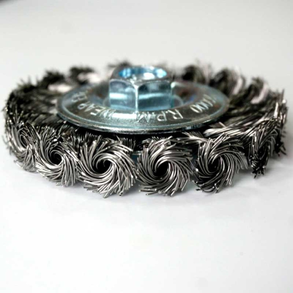 4 Inch Knotted Twist Wire Wheel Brushes