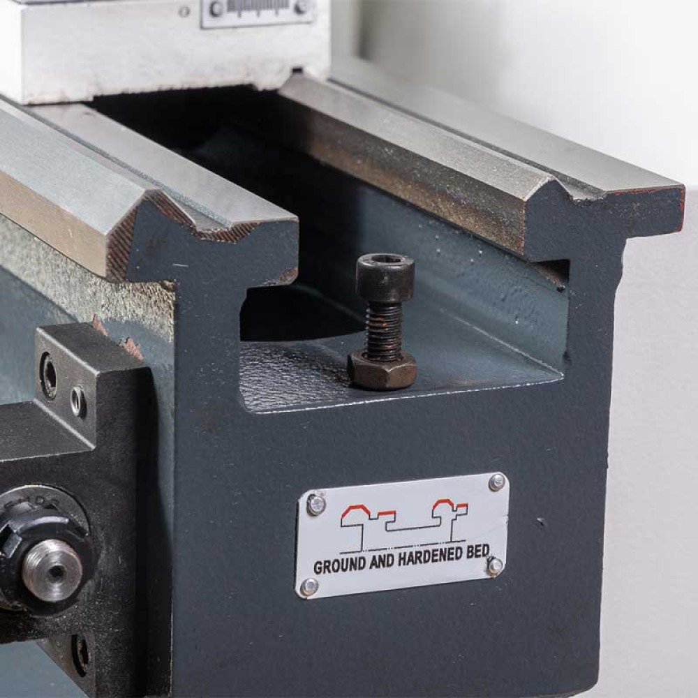 Variable Speed 10" x 30" Benchtop Mini Metal Lathe Spindle Bore 130/127 ...
