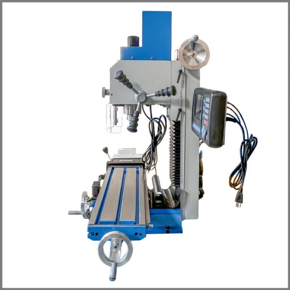 VM25L-DP 7" x 27" Benchtop Milling Machine Variable Speed 100-2250 RPM ...