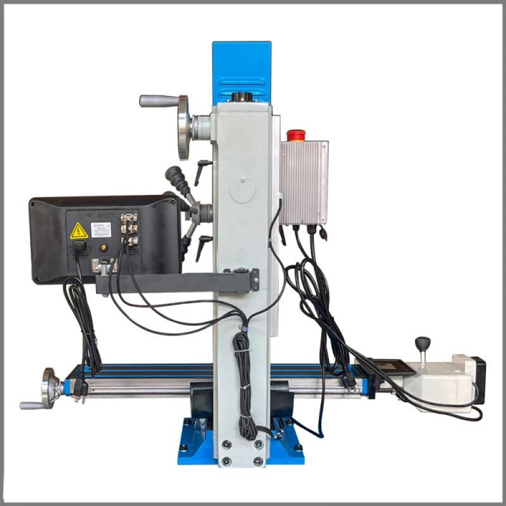 VM25L-DP 7" x 27" Benchtop Milling Machine Variable Speed 100-2250 RPM ...