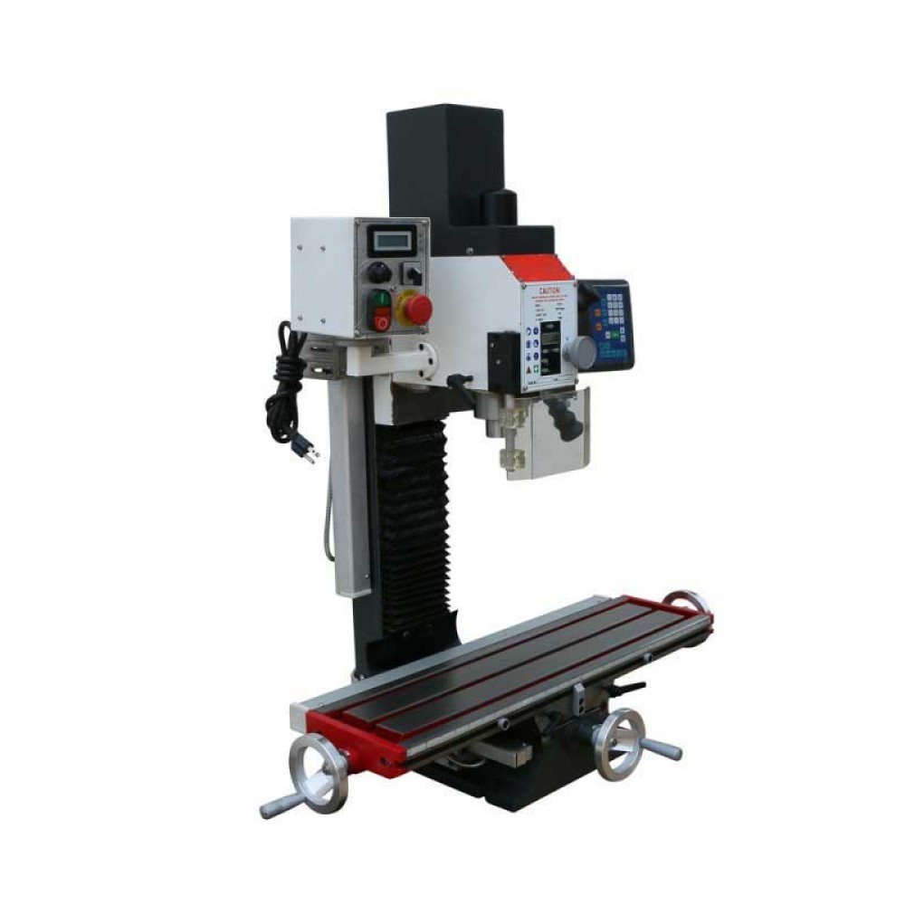 Variable Speed Benchtop 7 3/32" X 27 9/16" Milling Drilling Machine 3 ...