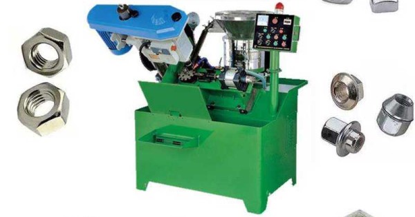 More automatic High Speed Nut threading machine Nut Maker Automatic Nut ...