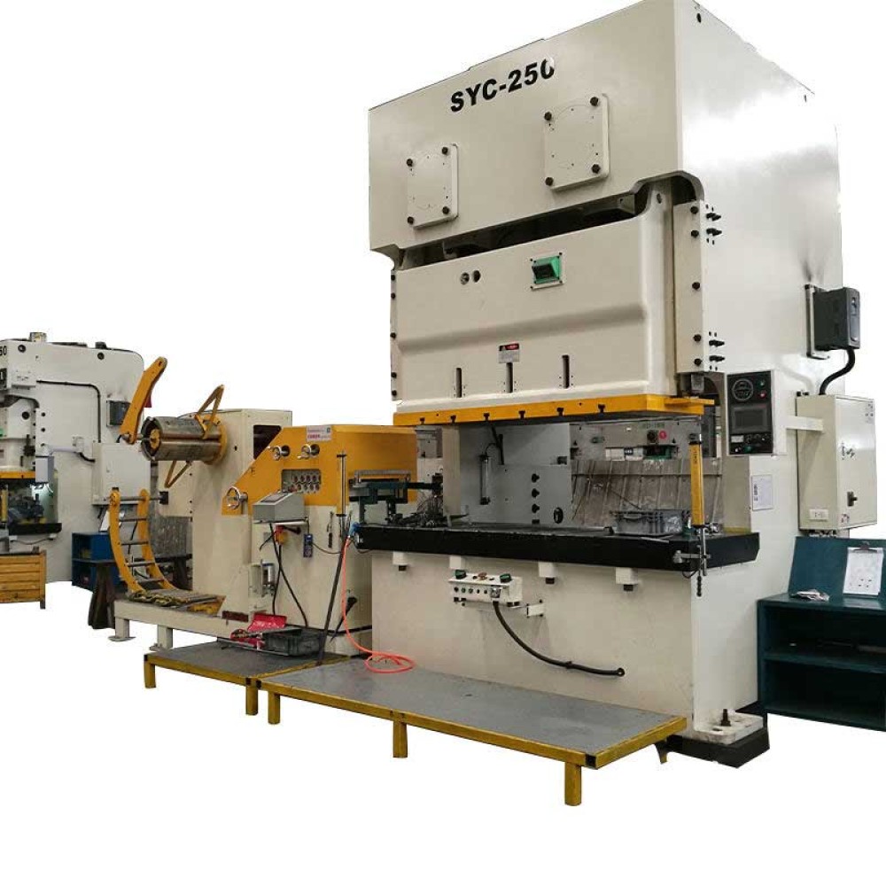 Open Precision Pneumatic Double Crank Stamping Power Press Punching ...