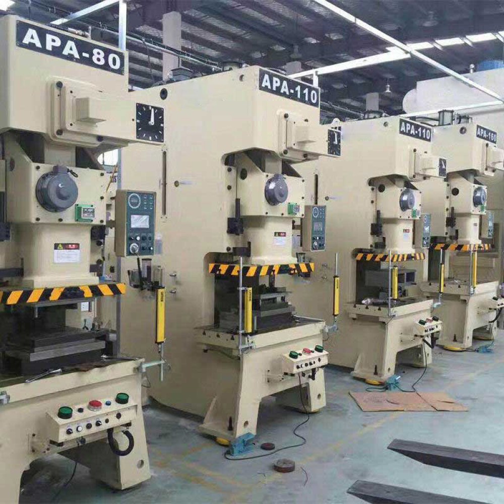 Pneumatic Metal Punch Press Machine Foil Lunch Box Making Power Punch ...