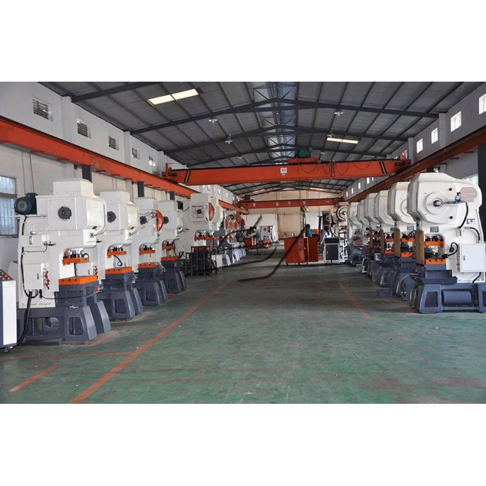 cnc button cell stamping press machine steel sheet automatic hole ...