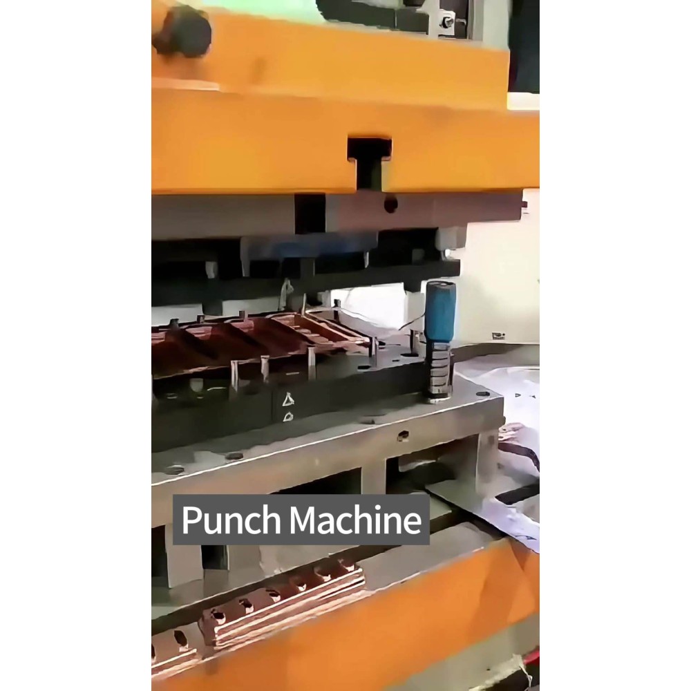 CNC Pneumatic Punching Machine for Sheet Metal Hole Automatic Power ...