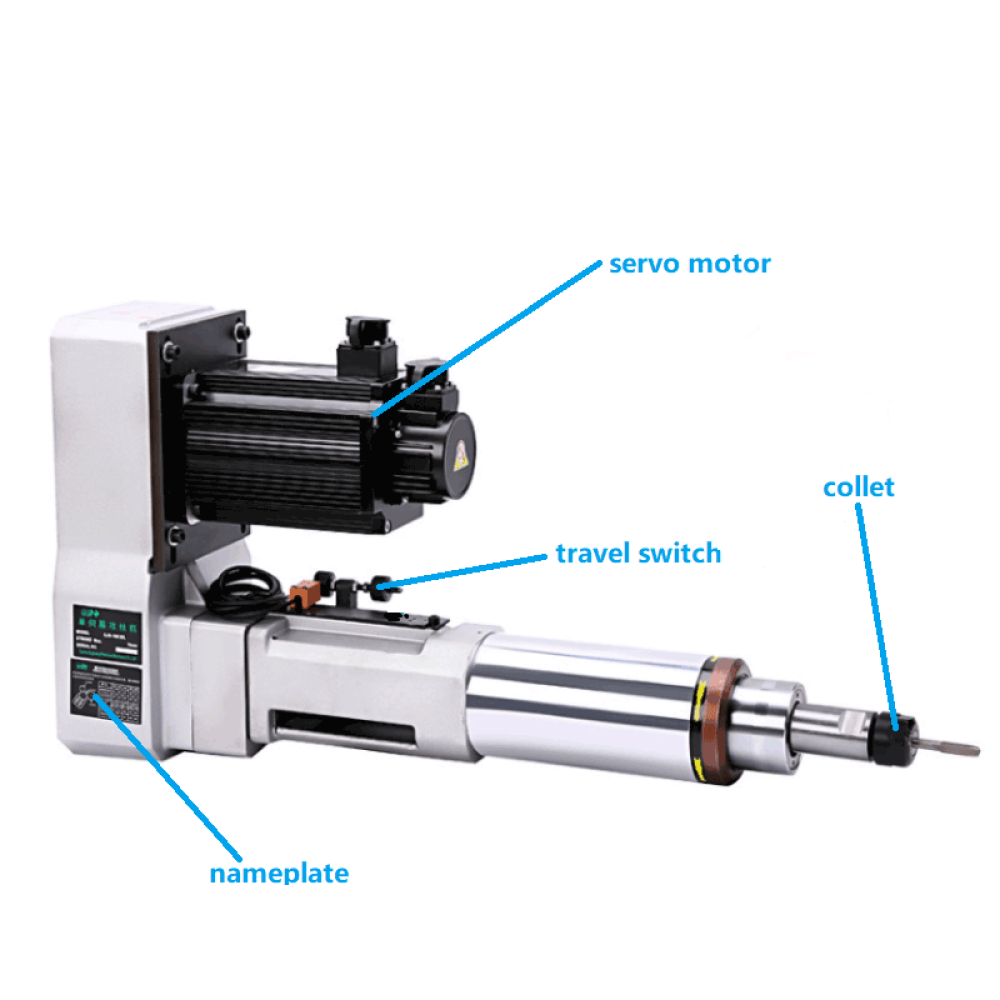 Pneumatic Servo Motor Drilling Tapping Power Head Unit