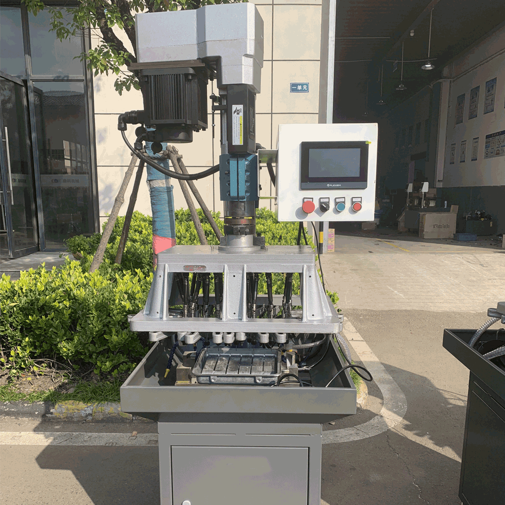small drilling machine for single-axis drilling and tapping