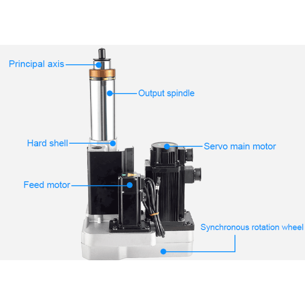 Spindle Power Head Unit - Pneumatic - Servo Motor