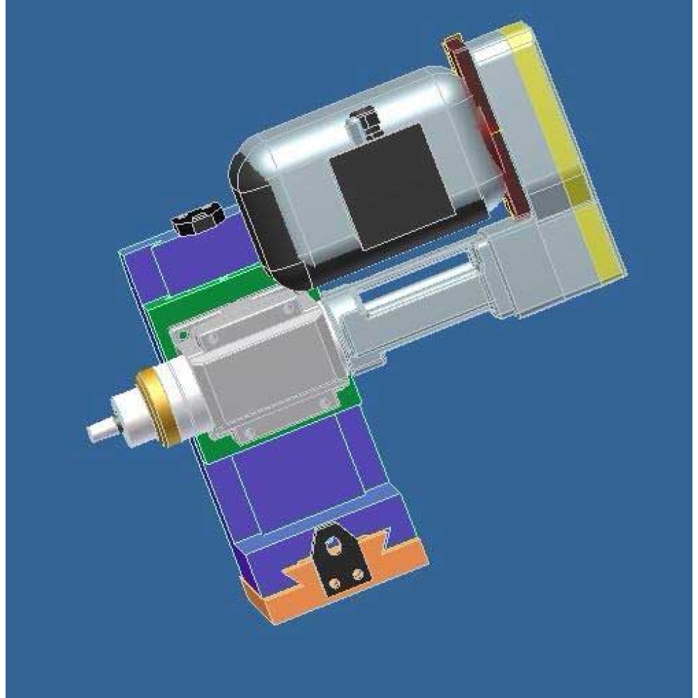Drill Unit - Self Feed - Pneumatic - Servo Motor - Automatic
