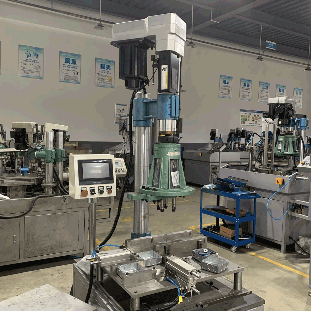 Servo Motor Automatic Drilling Head Units Multi-Direction