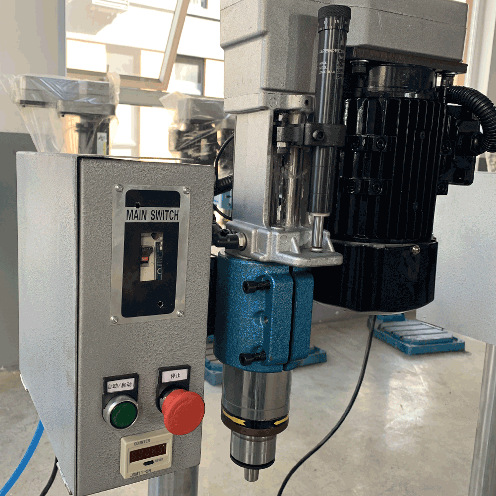 Vertical drilling machine metal automatic drill rig head unit with ...