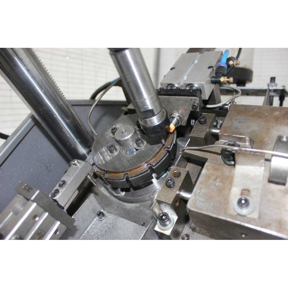 nut threading tapping machine for nut screw tapping