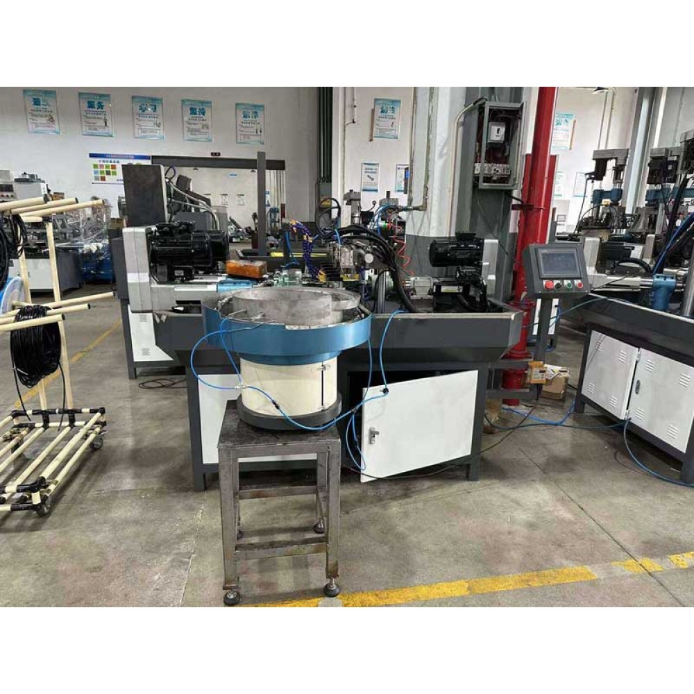 Automatic Sliding Table Drilling and Chamfering Machine