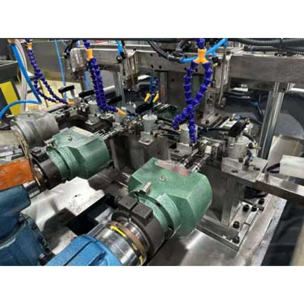 Automatic Sliding Table Drilling and Chamfering Machine