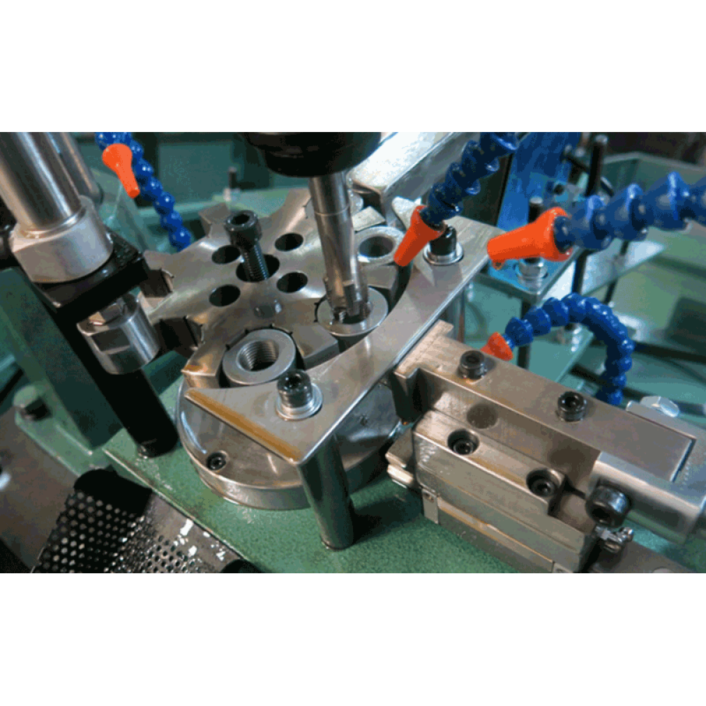 Fully Automatic Slant Type Single Servo Nut Tapping Machine