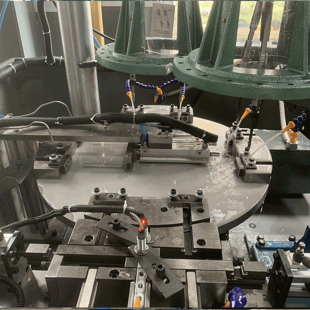 Rotary Table Multi-Station Drilling Tapping Machine