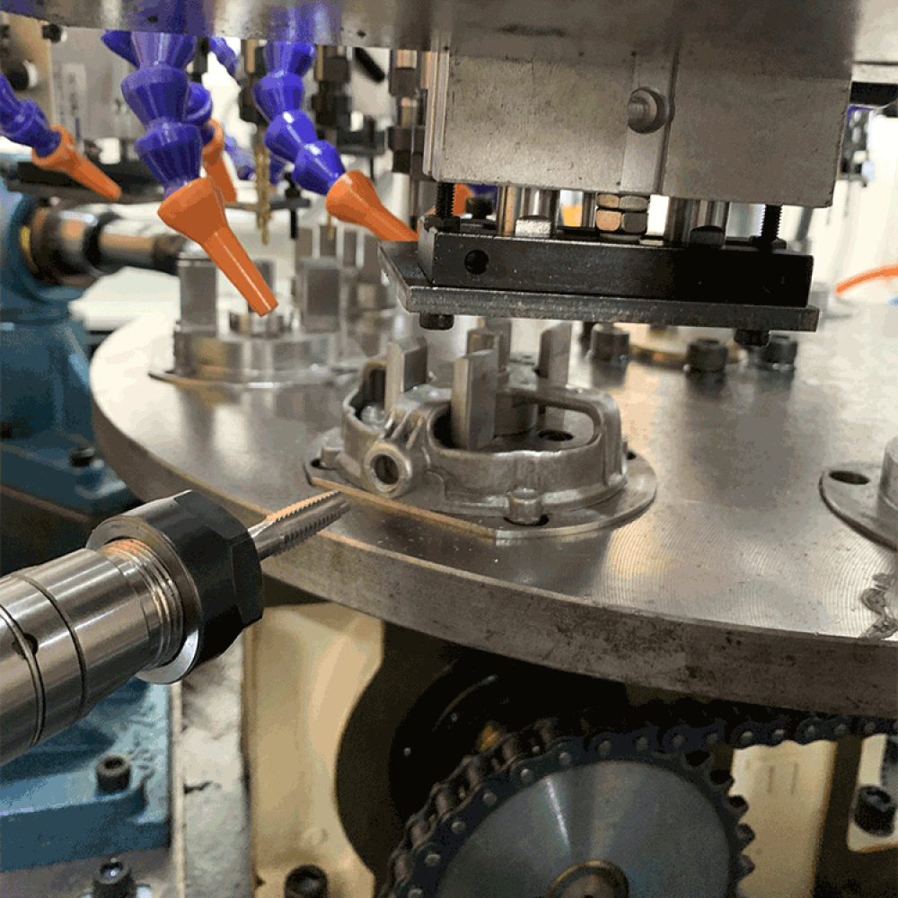 Precision Drilling Tapping Machine Circular Housings Drilling Tapping ...