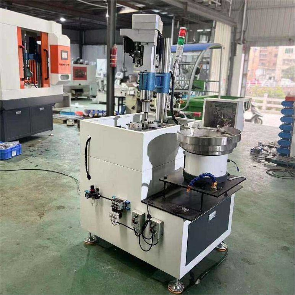 Drilling Tapping Chamfering Machine with Vibration Plate