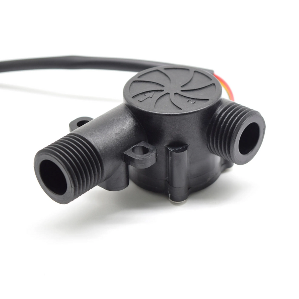 Hall Effect Water Flowmeter Magnetic Flow Sensor DC3-24V Water Flow ...