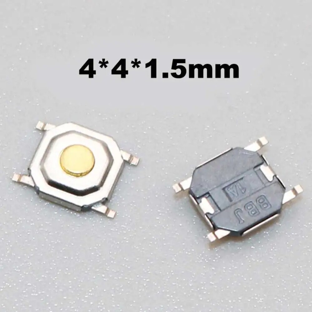 100pcs Car Remote Control Key Tactile Push Button Switches
