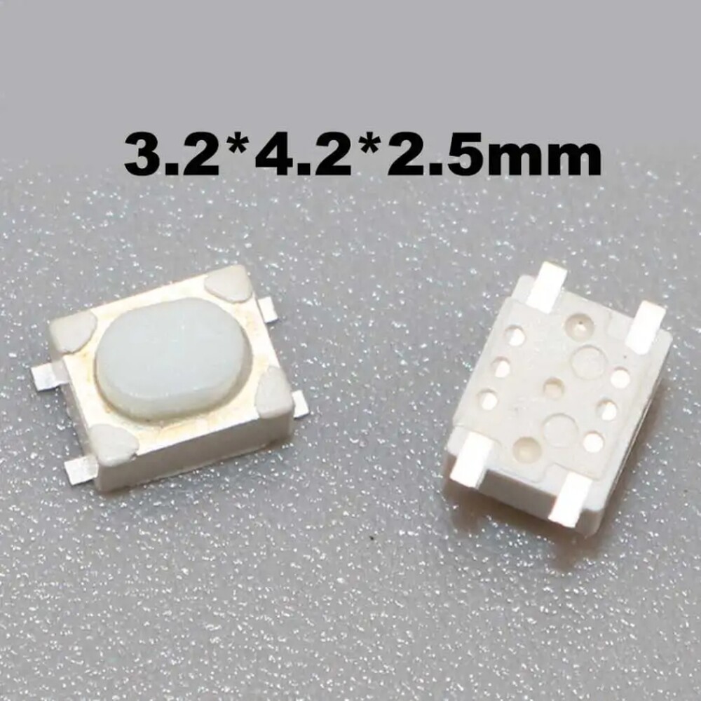 100pcs Car Remote Control Key Tactile Push Button Switches