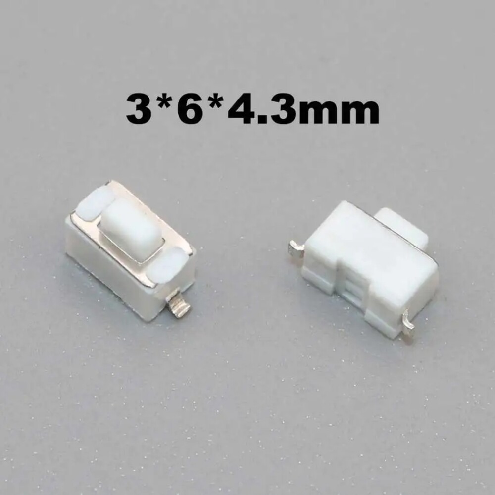 100pcs Car Remote Control Key Tactile Push Button Switches