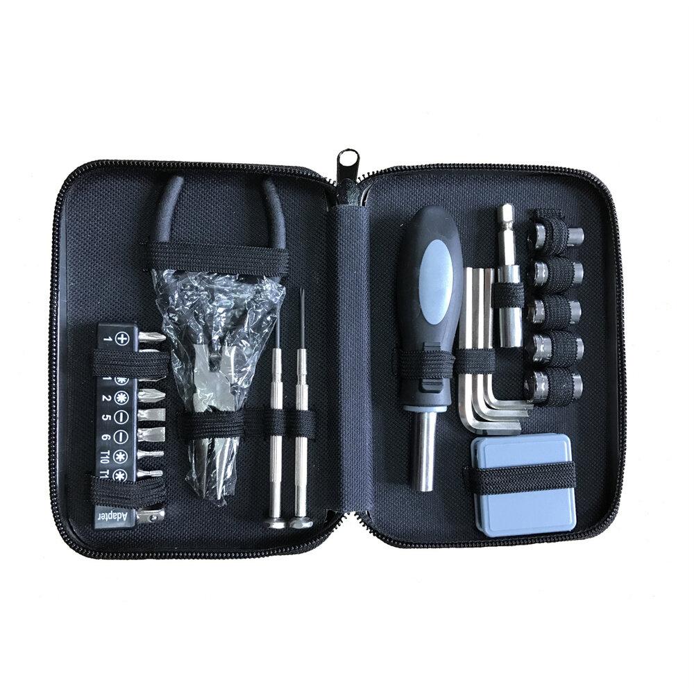 Premium Steel Screwdriver Tool Set Compact Tinplate Box
