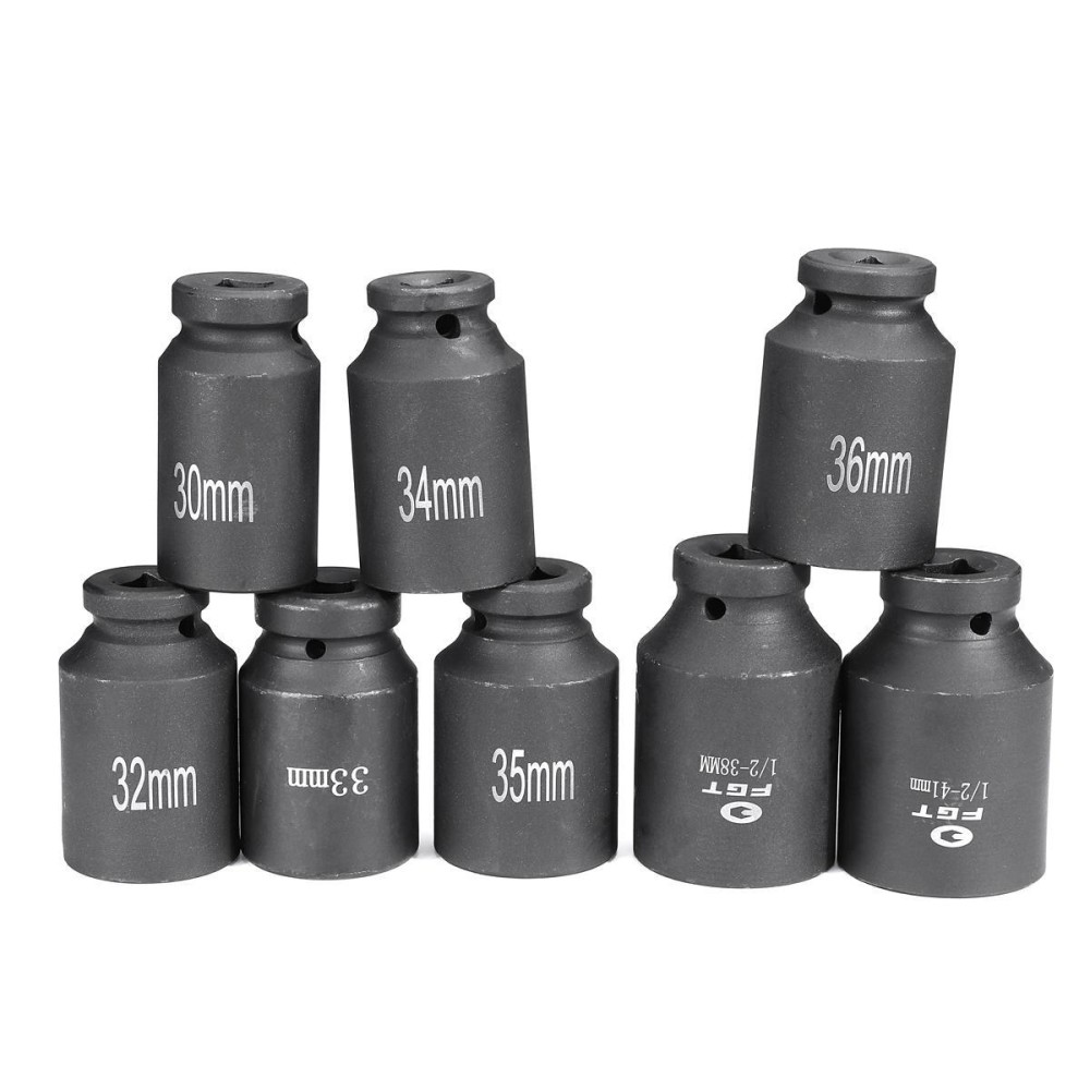 12 Point 80mm Deep Impact Nut Socket 1/2inch Drive Spindle Axle Nut ...