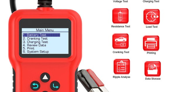 agm battery tester car battery monitor lead lithium acid