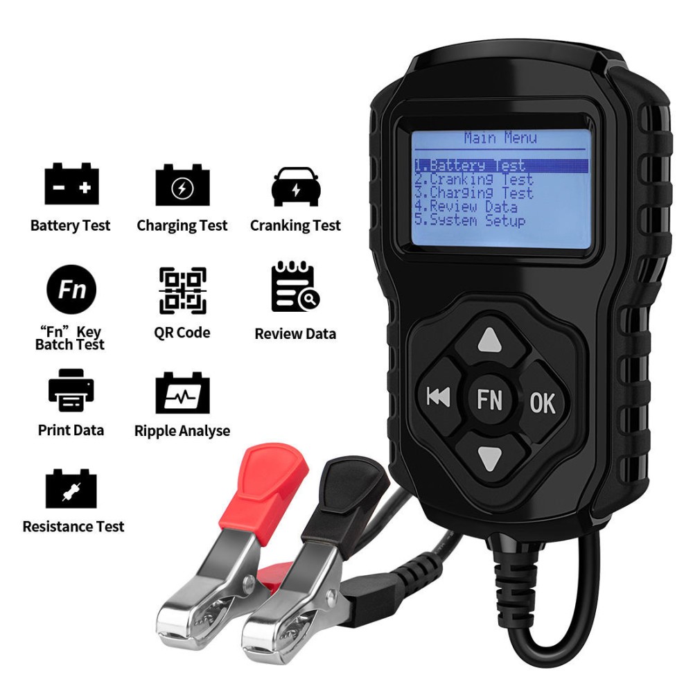 Automotive Battery Load Tester Car Battery Analyzer