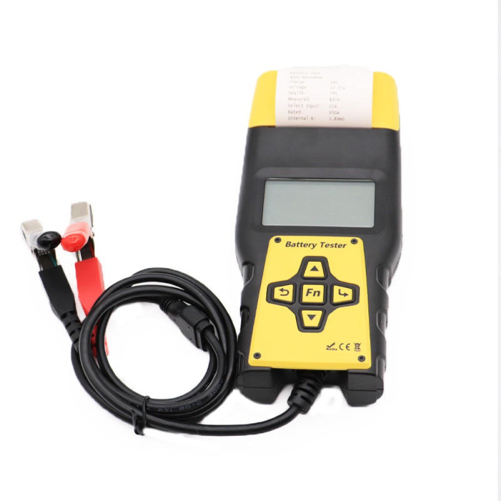 12V Automotive digital car battery capacity voltage CCA load analyzer ...