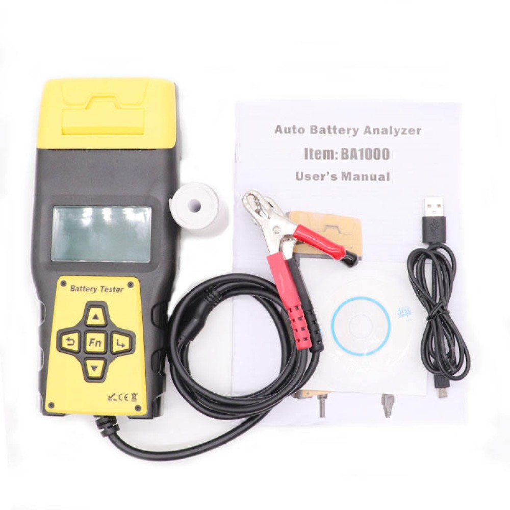 Automotive 12v battery charger battery tester battery monitoring system