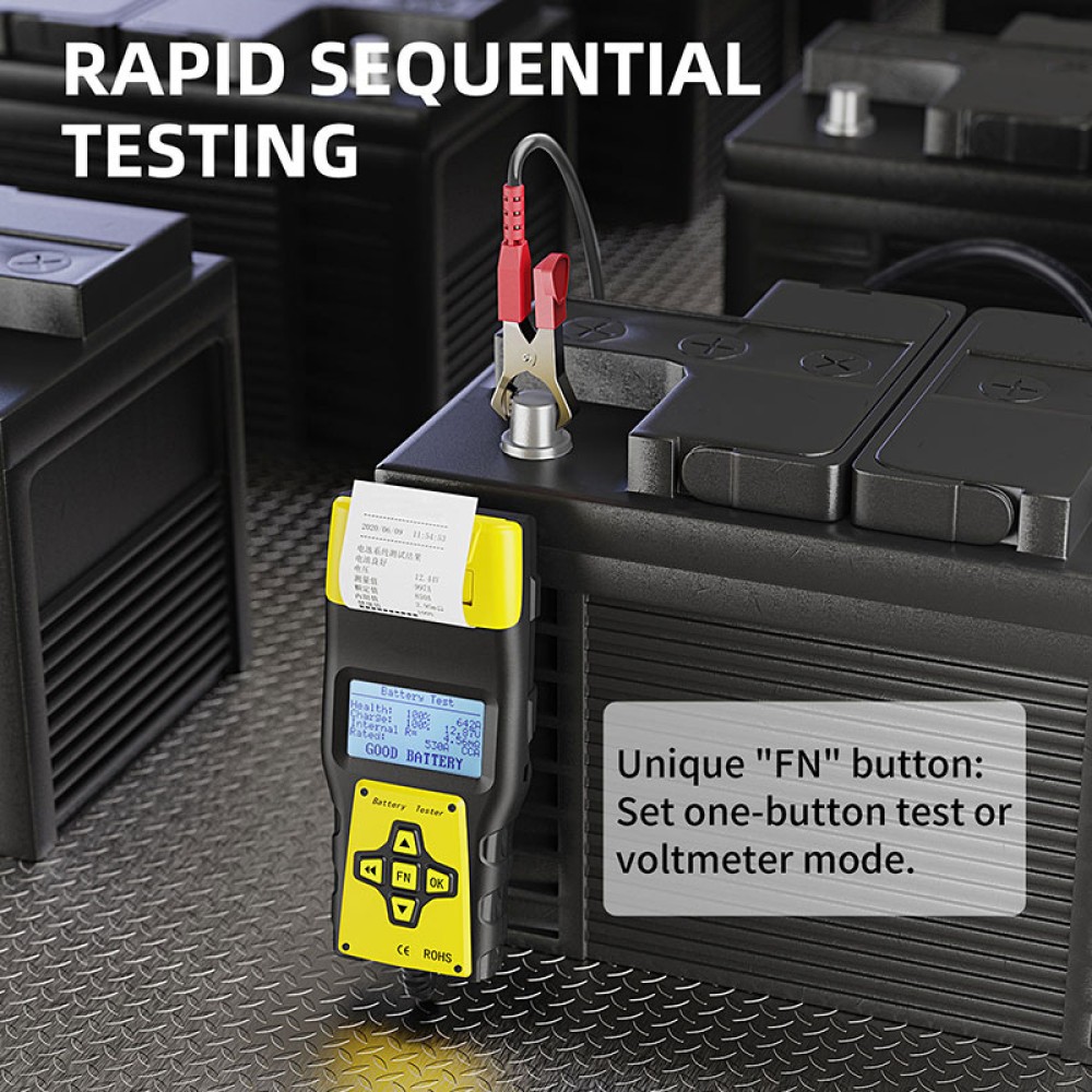Battery Health Diagnostic 12V Car Battery Tester 12v 24v automotive ...