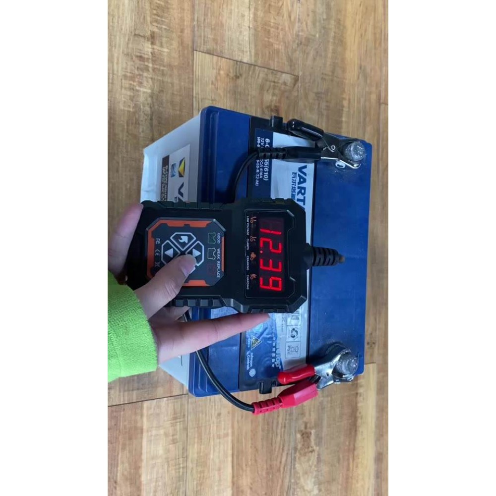 Led Display Car 12V Battery Tester Lead Acid Battery Test Machine BA108 ...