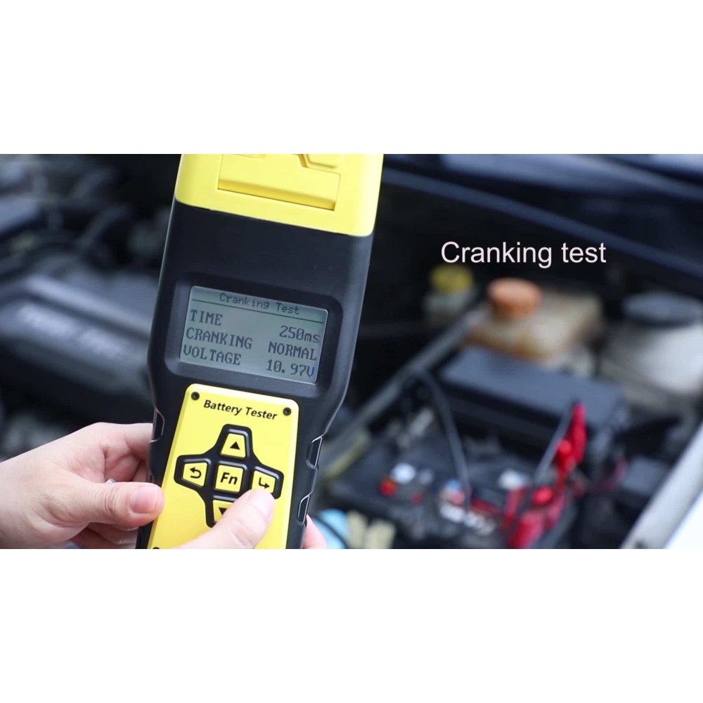 digital 12v oem car battery discharge load capacity internal resistance ...