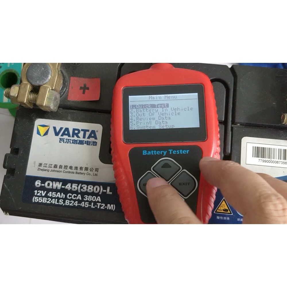 JIS CCA Battery Tester Current Battery tester Ba101 Battery Inner ...