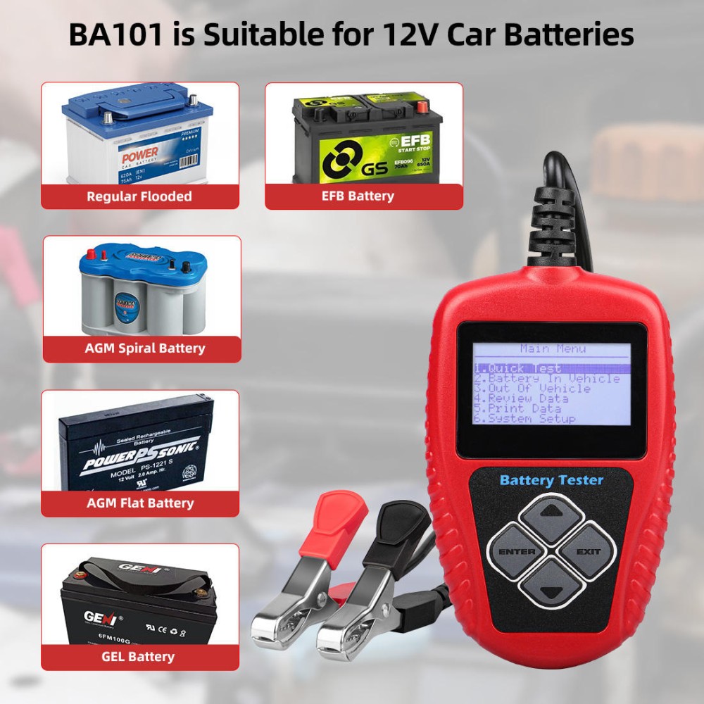 Multi-language vehicle battery health test lithium battery capacity ...