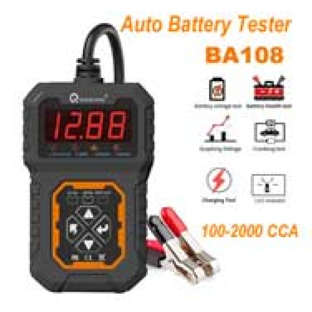 Multifunctional Battery Analyzer Led Display Vehicle Battery Tester For ...