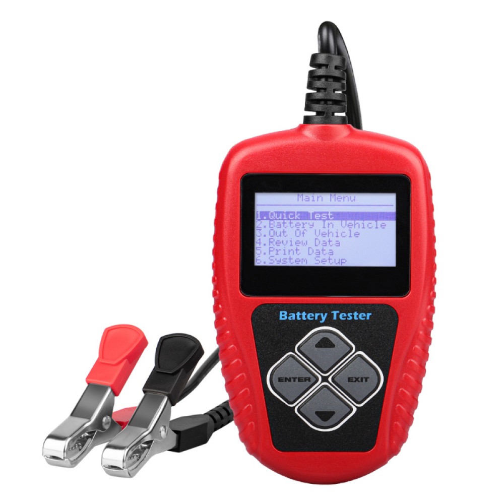 Portable Electronic Battery Tester 12V Auto Battery Analyzer Car ...