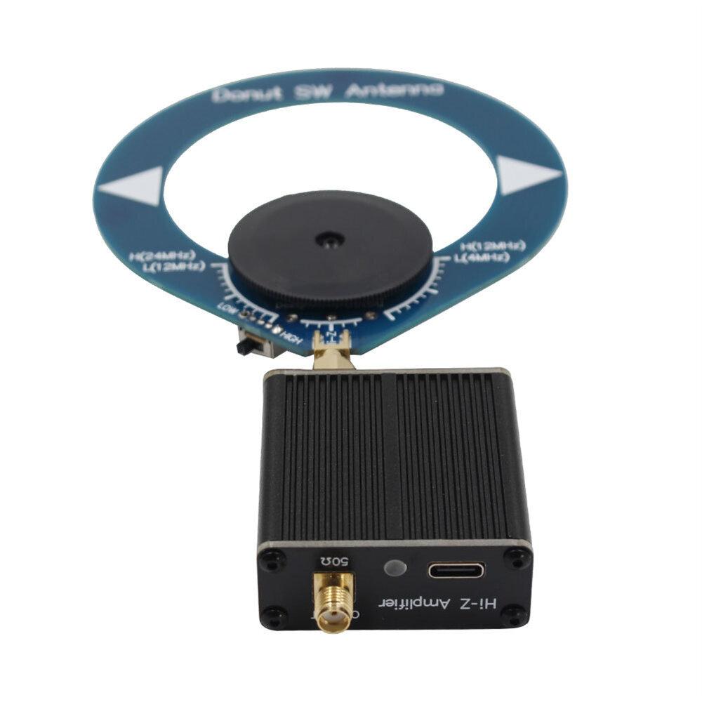 High-Impedance Amplifier 1MΩ Input 50Ω Output 0dB Gain