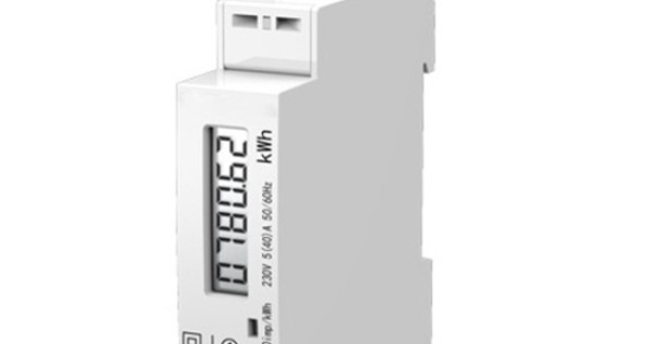 Single Phase DIN Rail Mounted Digital Energy Meter