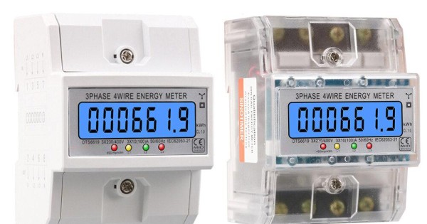 DTS6619 100A LCD Digital Display with Smart Electric Meter