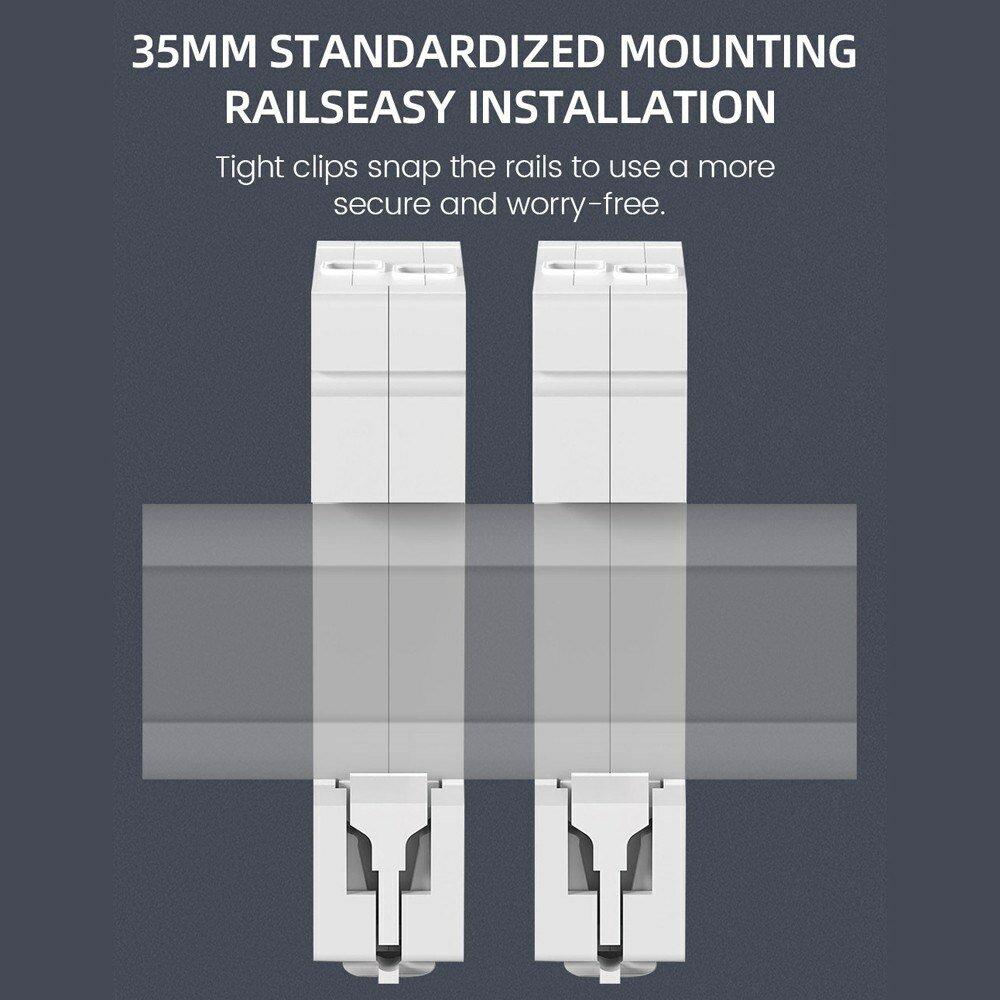 Tuya Intelligent Circuit Breaker with Metering 1P 63A DIN Rail Support ...