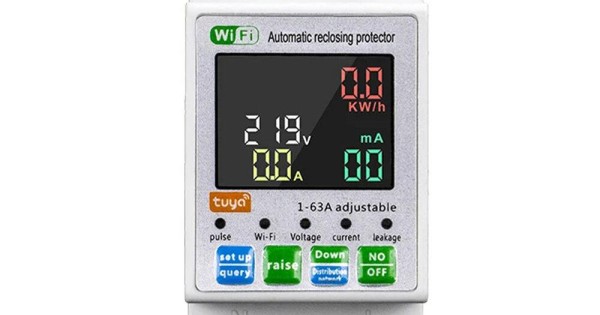 Intelligent Circuit Breaker with LCD Display App Control, Four Timing ...