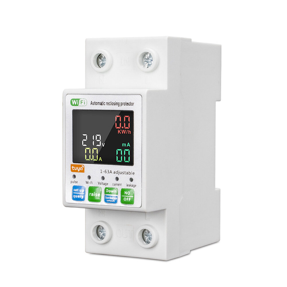 Intelligent Circuit Breaker with LCD Display App Control, Four Timing ...