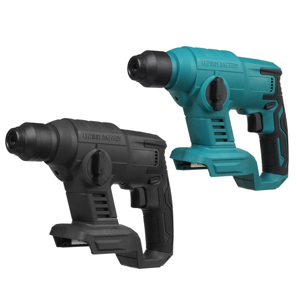 Cordless Electric Hammer Drill Granite Brick Wall Hammer For Makita18V ...