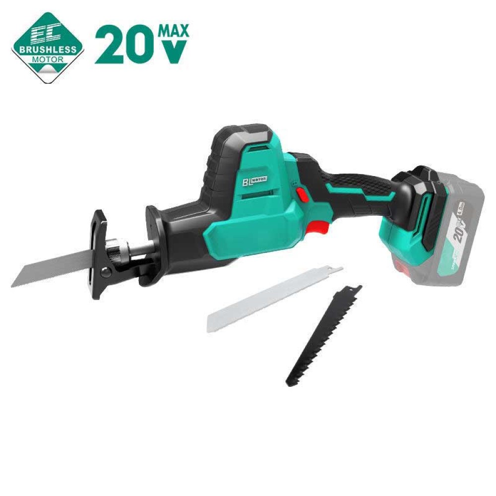20V li-ion Cordless brushless reciprocating saw